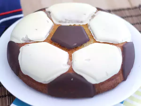 Recept na fotbalový dort
