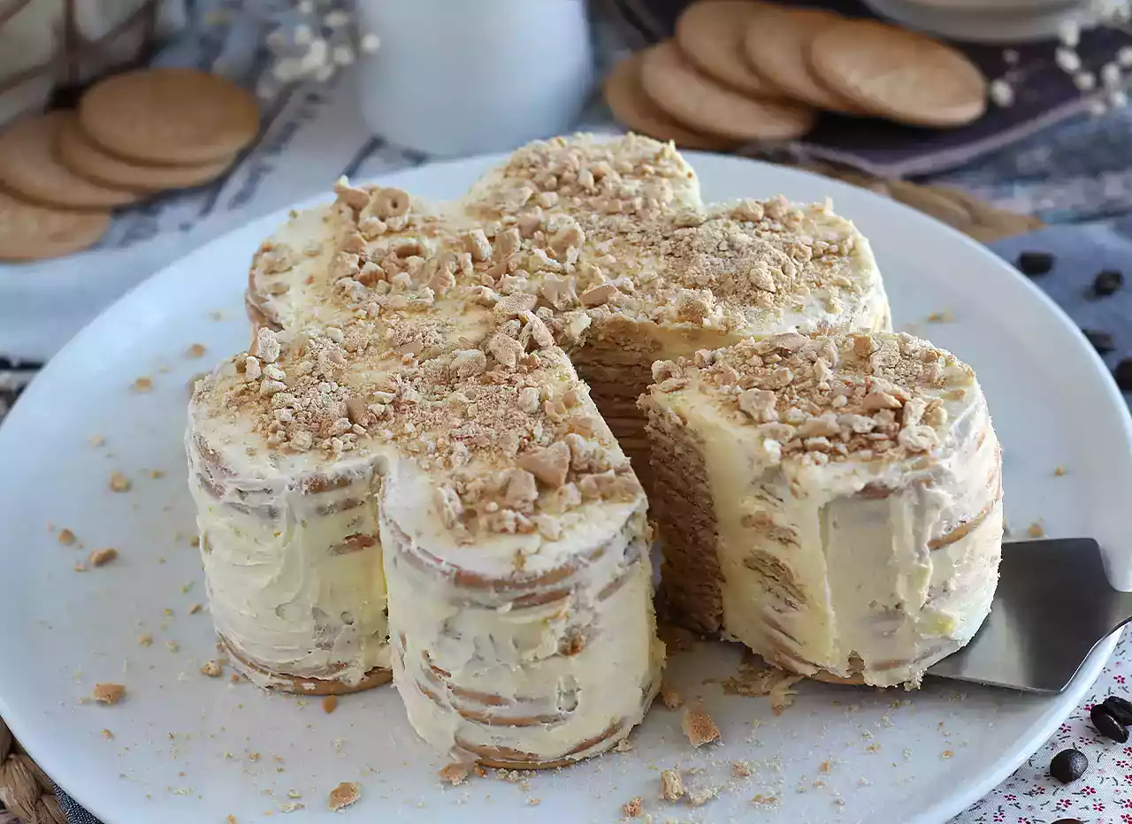Recept na portugalský sušenkový dort, bolo de bolacha