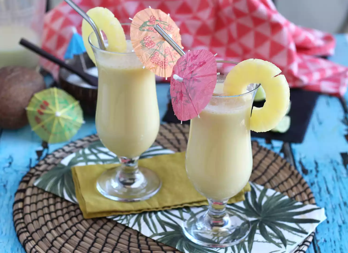 Recept na rychlou nealkoholickou piña coladu