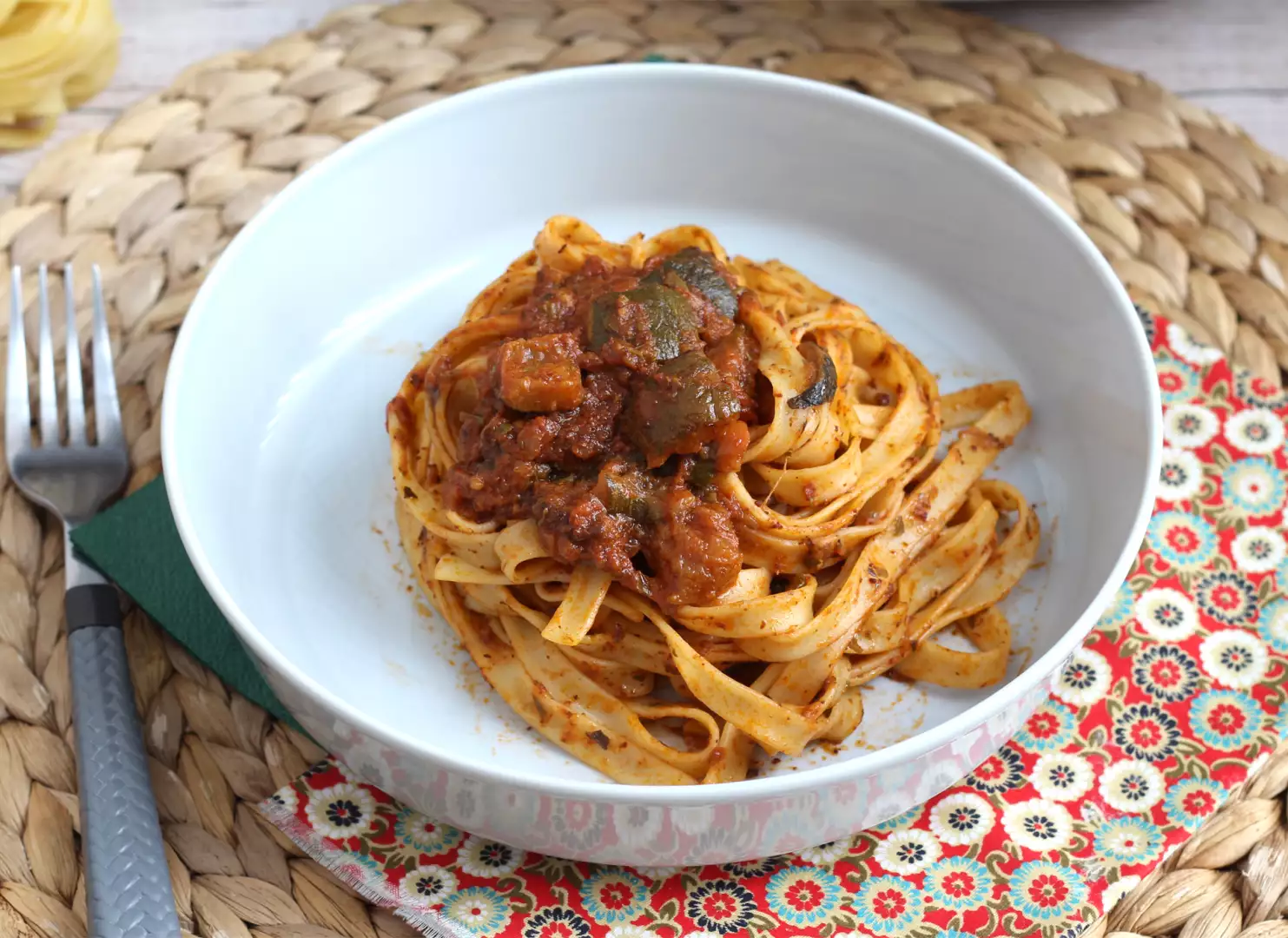 Recept na tagliatelle s cuketovým ragú: chutný předkrm