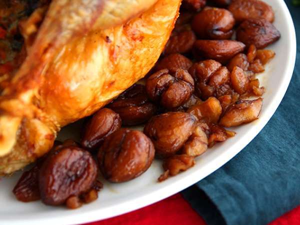 Recept na tradiční kapouna s kaštany